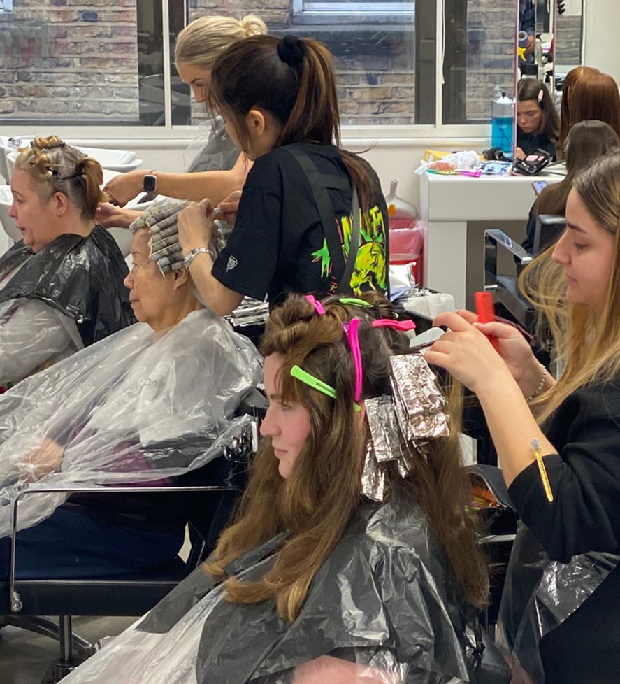 Hairdressing School and Barber School in London